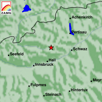 Karten und Listen seismischer Aktivität — ZAMG