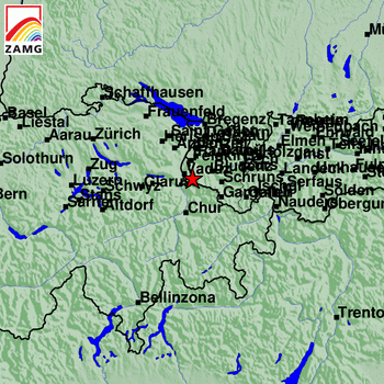 Karten und Listen seismischer Aktivität — ZAMG