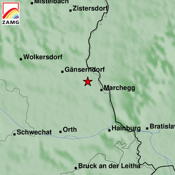 Karten und Listen seismischer Aktivität — ZAMG