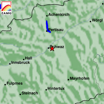 Karten und Listen seismischer Aktivität — ZAMG