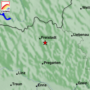 Karten und Listen seismischer Aktivität — ZAMG