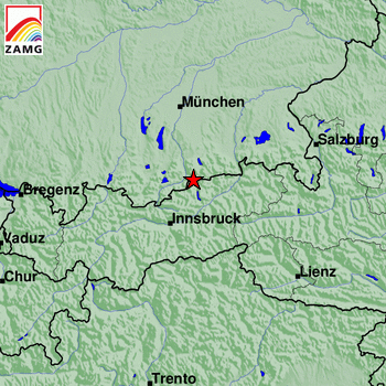 Karten und Listen seismischer Aktivität — ZAMG
