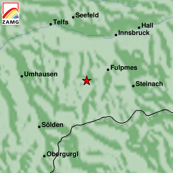 Karten und Listen seismischer Aktivität — ZAMG