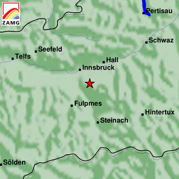 Karten und Listen seismischer Aktivität — ZAMG