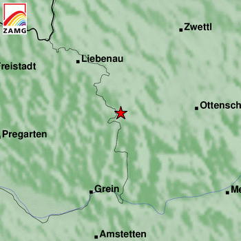 Karten und Listen seismischer Aktivität — ZAMG